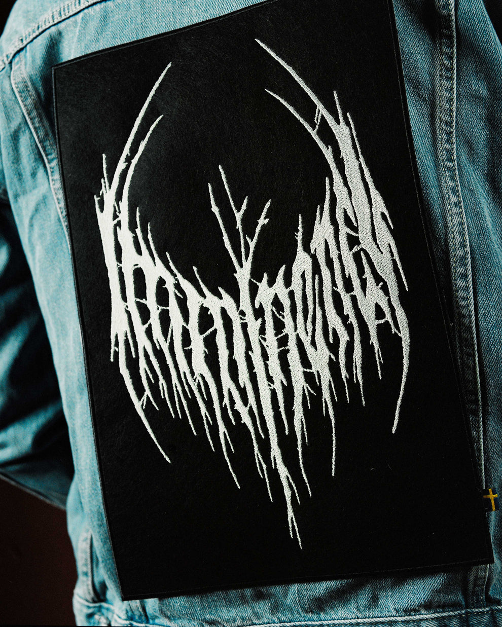 Black Metal Logo Patch – Imminence